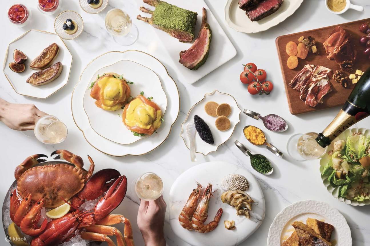 【Hotel Dining Offers 2025】JW Marriott Hotel Hong Kong Buffet｜The Lounge｜Dinner Buffet - Klook India